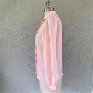 Susan Hutton | Tops | Vintage Susan Hutton Soft Pink Size 8 Blouse ...